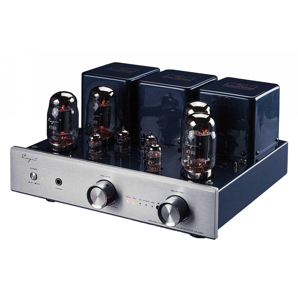 Cayin CS-55A Stereo Amplifier With Built-In DAC | Audio Trends