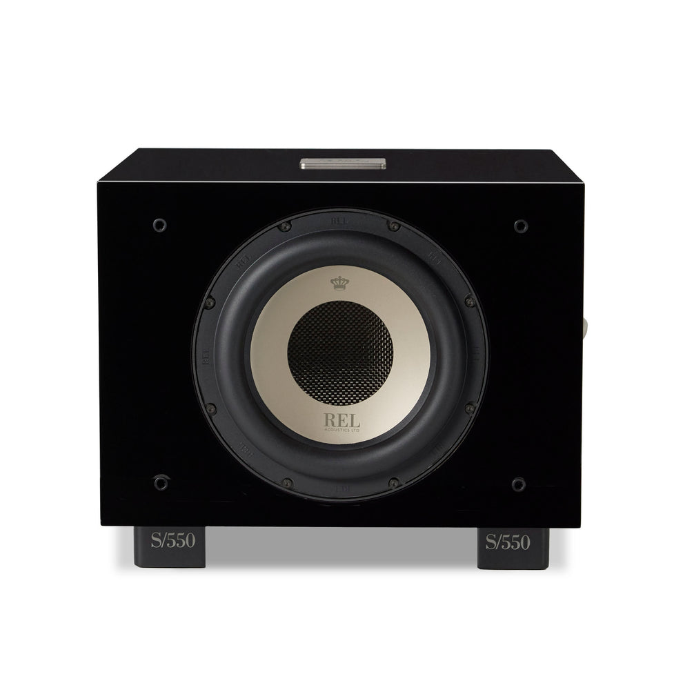 REL S/550 Subwoofer | 10” Active Driver 12” Passive Radiator – Audio Trends