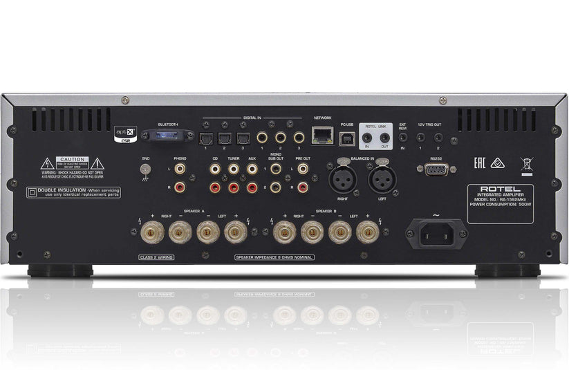 Rotel RA-1592 MKII Stereo Amplifier Silver - Ex Demo – Audio Trends