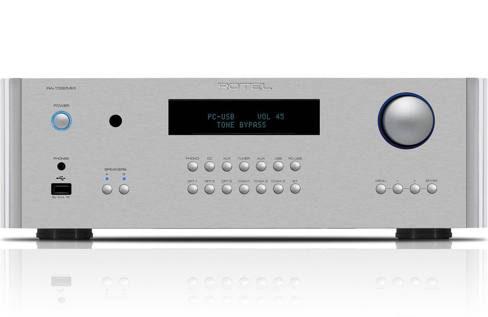Rotel RA-1592 MKII Stereo Amplifier Silver - Ex Demo – Audio Trends