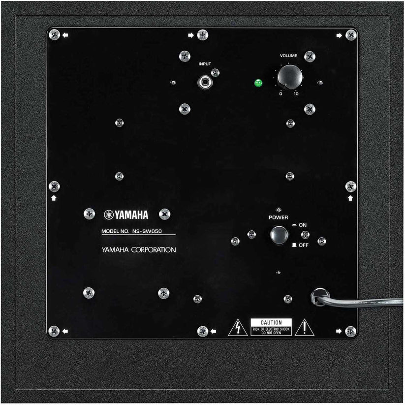 Yamaha NS-SW050 Subwoofer - Compact Powered Subwoofer for Home Audio ...